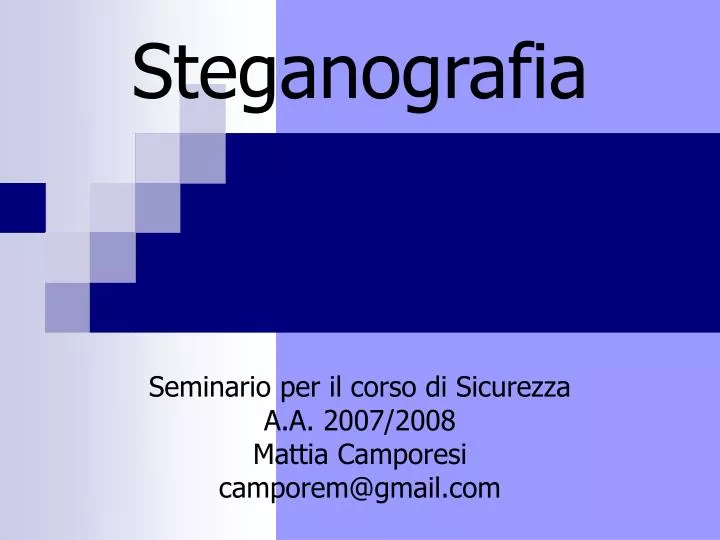 PPT - Steganografia PowerPoint Presentation, free download - ID:557723
