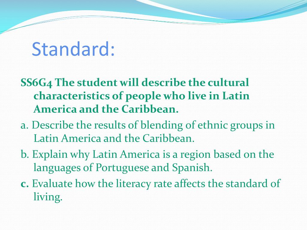 PPT - Geographic Understandings of Latin America and the Caribbean ...