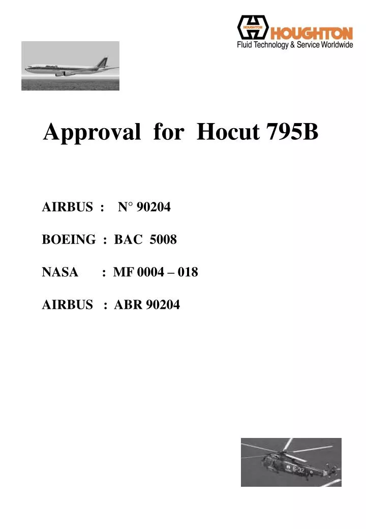 PPT - Approval for Hocut 795B PowerPoint Presentation, free download ...