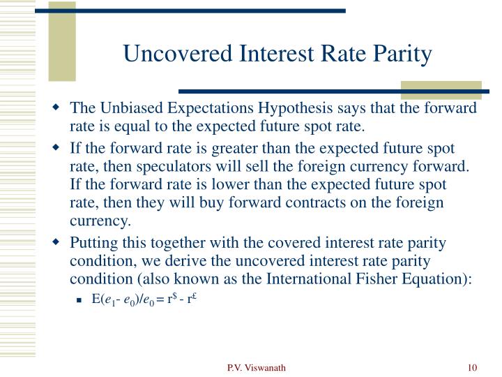 PPT - Purchasing Power Parity Interest Rate Parity PowerPoint ...