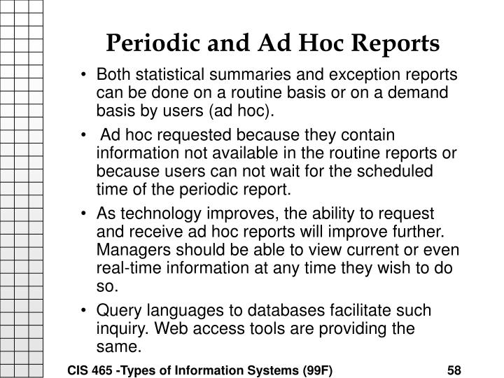 PPT - Types of Information Systems PowerPoint Presentation - ID:562294