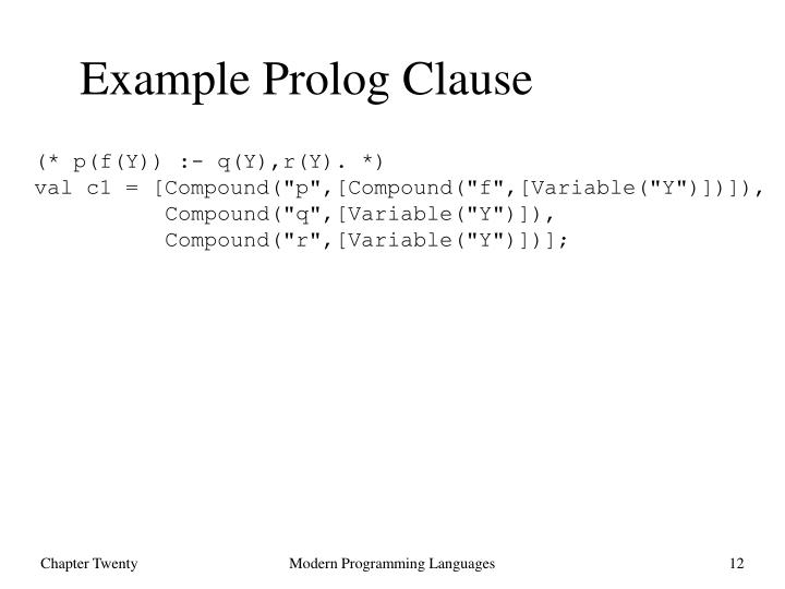 PPT - Implementing Prolog PowerPoint Presentation - ID:562831
