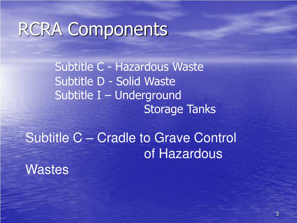PPT - Hazardous Waste Management New England Marina Meeting March 30 ...