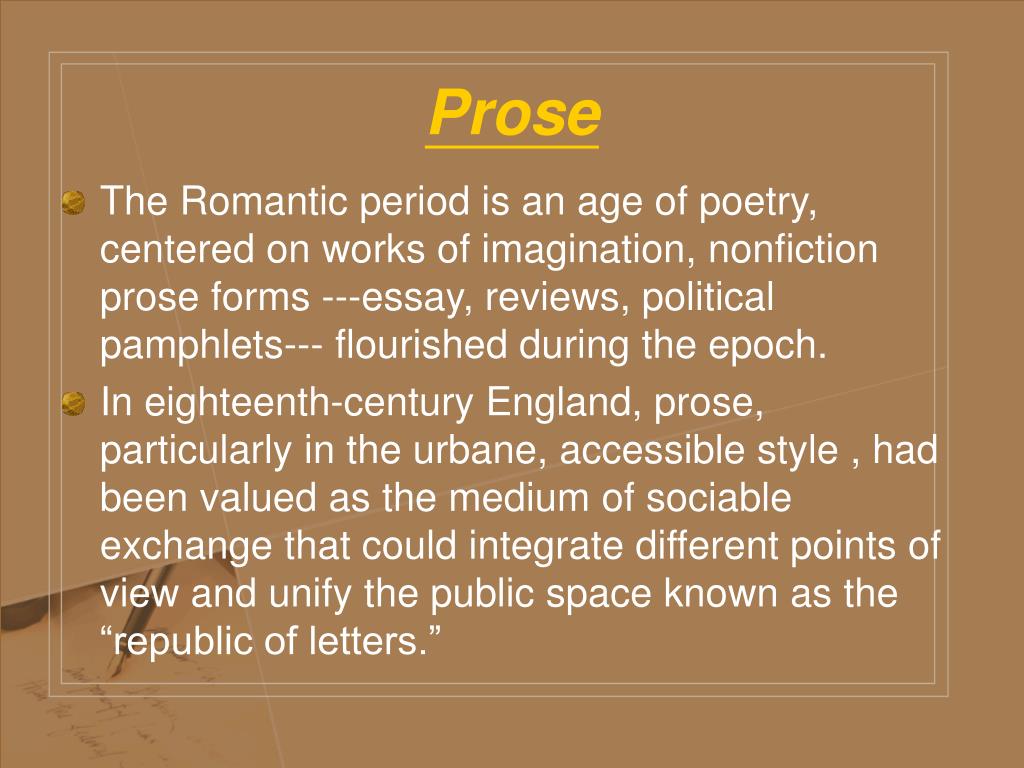 PPT - The Romantic Period (1785-1830) PowerPoint Presentation, free ...