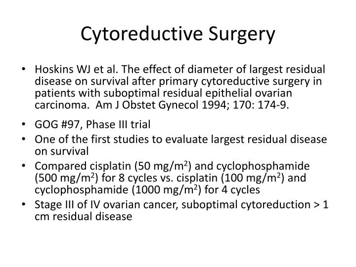PPT - Epithelial Ovarian Cancer PowerPoint Presentation - ID:563260