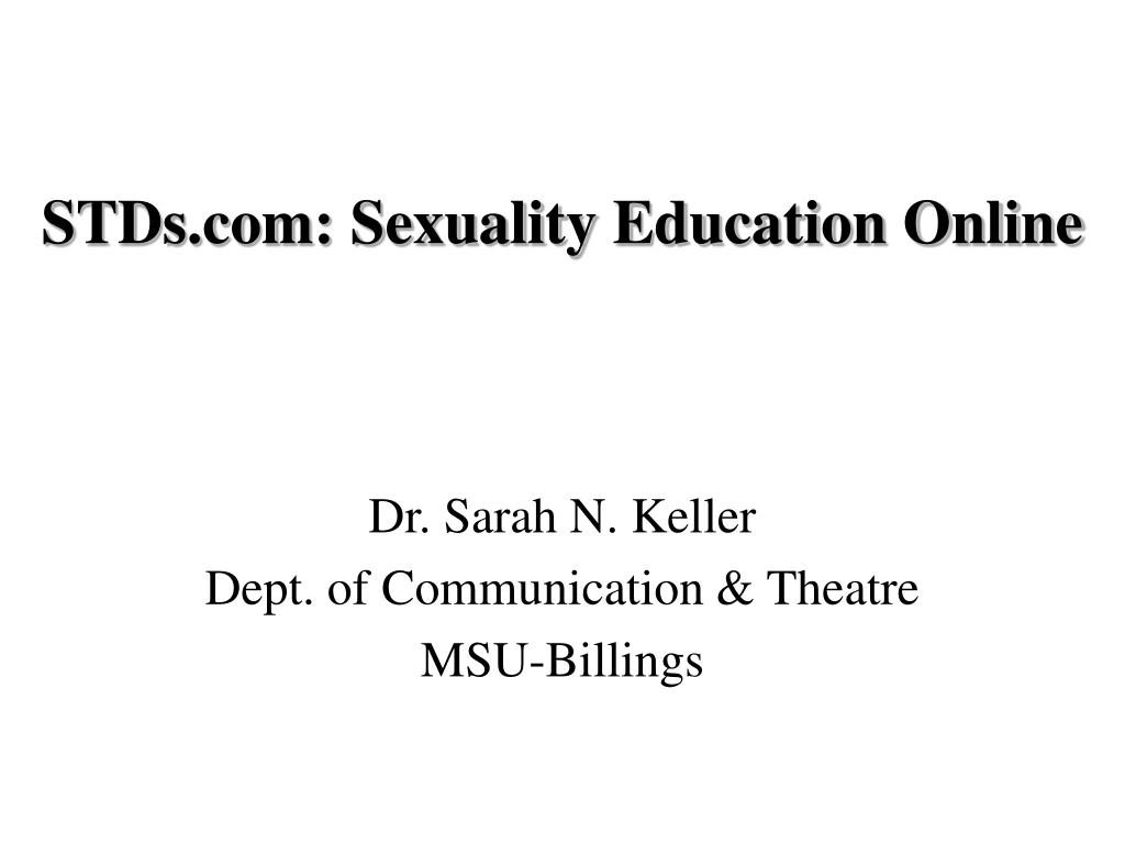 PPT - Understanding Teenagers' Needs for Safe Sex Information Online ...