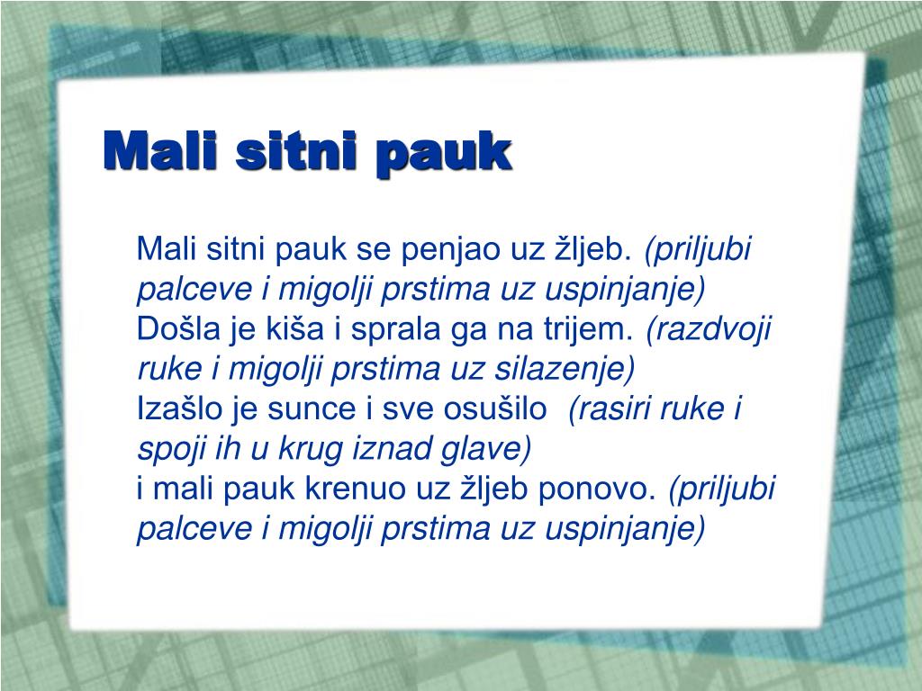 PPT - IGRE KOJE MOŽETE IGRATI SA SVOJOM DJECOM PowerPoint Presentation ...