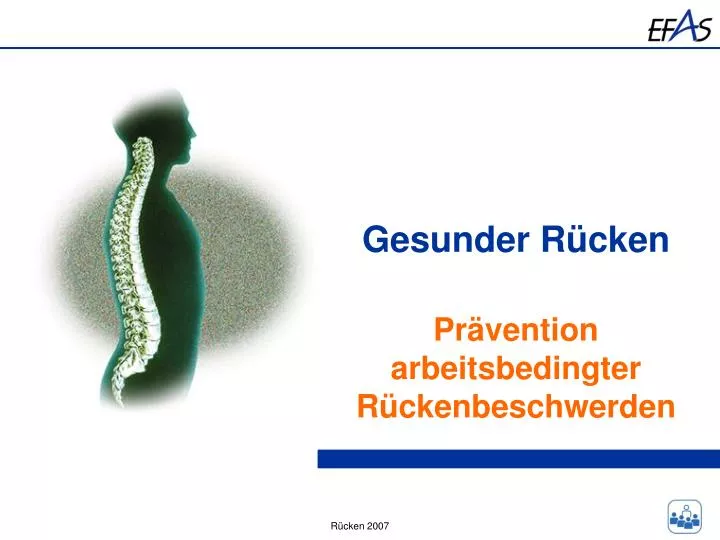 PPT - Gesunder Rücken PowerPoint Presentation, free download - ID:565323