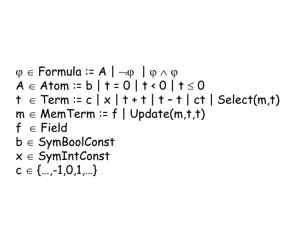 Ppt Eci 2007 Specification And Verification Of Object Oriented Programs Powerpoint 6967