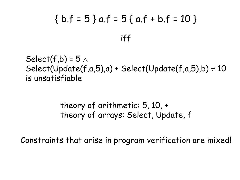Ppt Eci 2007 Specification And Verification Of Object Oriented Programs Powerpoint 6573