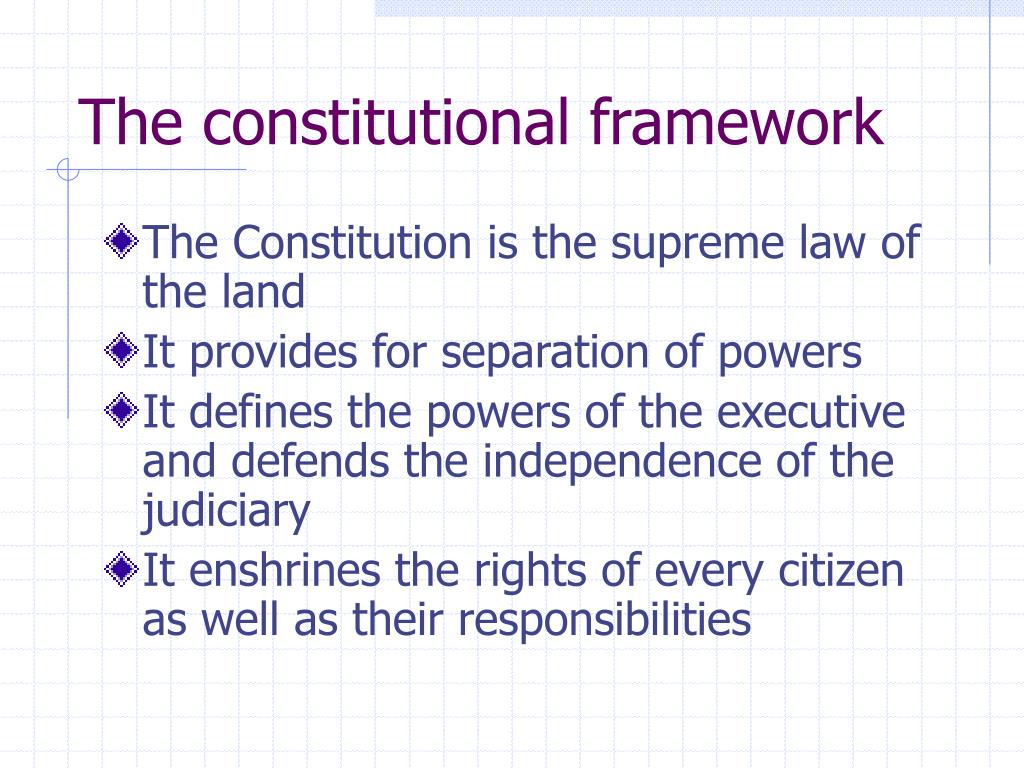 PPT - Powers of enforcement, human rights and the Constitution ...