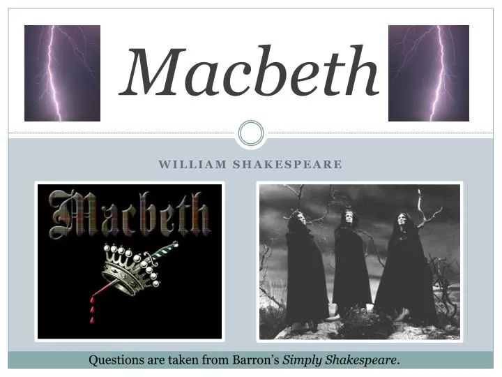 PPT - Macbeth PowerPoint Presentation, free download - ID:566805