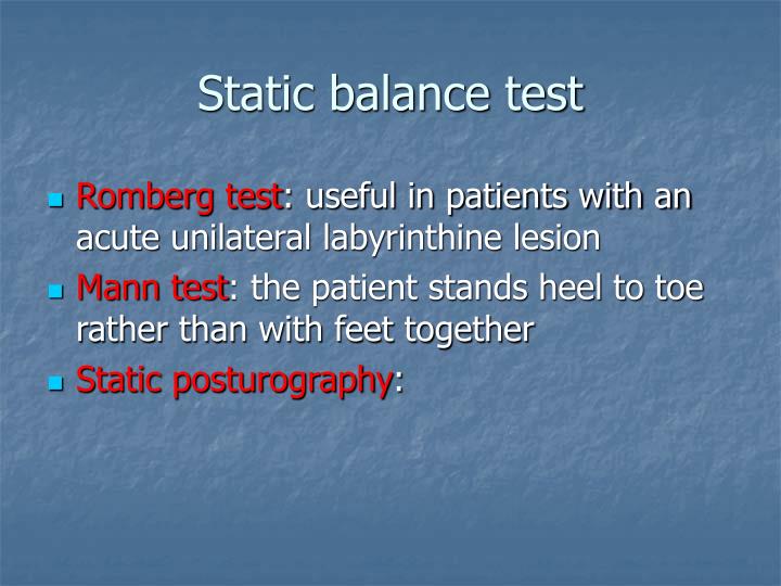 PPT - Evaluation of vestibular function PowerPoint Presentation - ID:567312