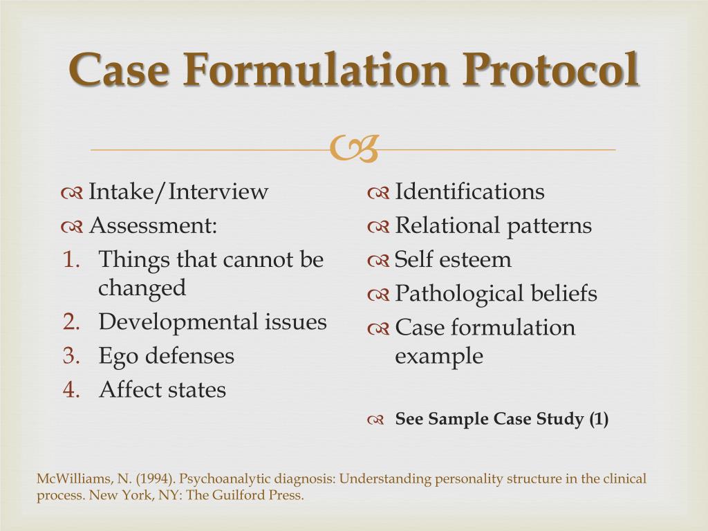 PPT Psychoanalytic Case Formulation Attachment Styles And Ego PPT Psychoanalytic Case Formulation Attachment Styles And Ego