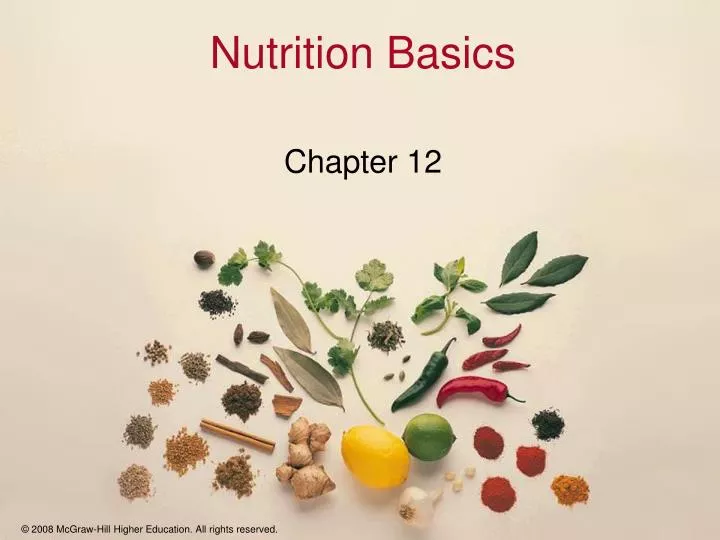 PPT - Nutrition Basics PowerPoint Presentation, free download - ID:570236