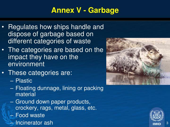 PPT - MARPOL Annex V – Special Area Provisions for the Wider Caribbean ...