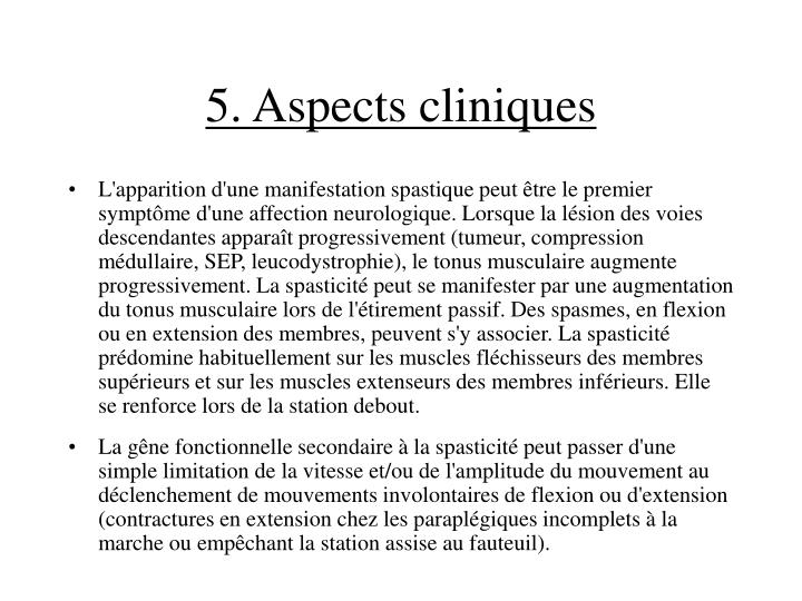 PPT - PHYSIOPATHOLOGIE DE LA SPASTICITE PowerPoint Presentation - ID:570928