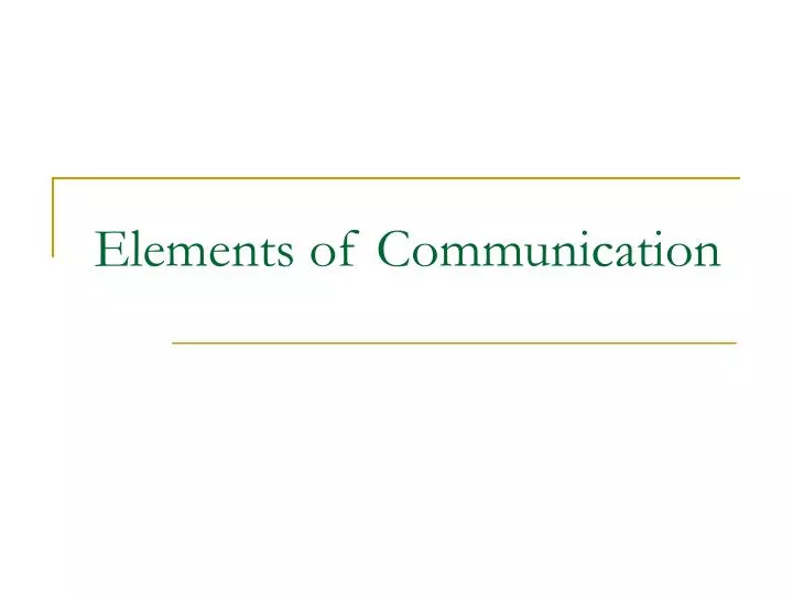 6 key elements of communication - acubasta