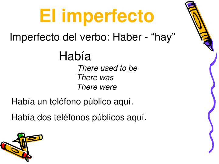 PPT - El imperfecto PowerPoint Presentation - ID:573321