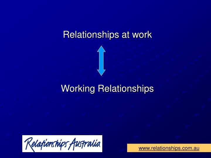 PPT - Managing Relationships in the Workplace PowerPoint Presentation ...