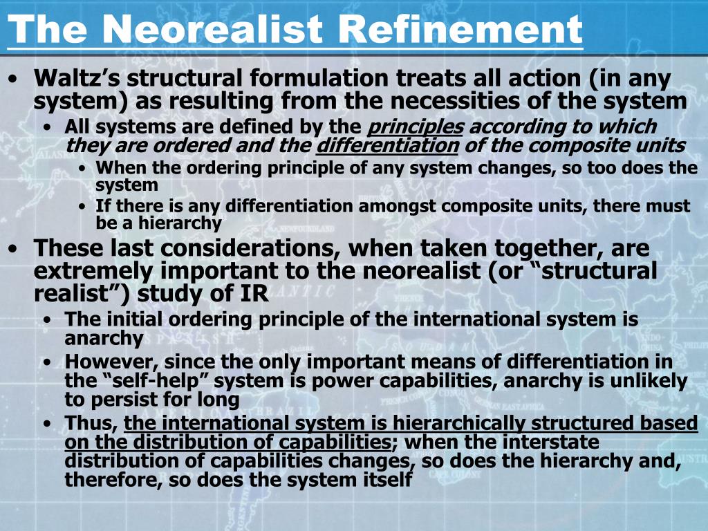 PPT - Realism and Liberalism in Contemporary International Relations ...