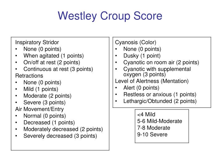 PPT - Croup and Bronchiolitis PowerPoint Presentation - ID:575233