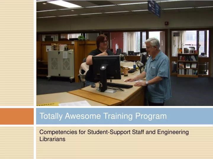 PPT - Totally Awesome Training Program PowerPoint Presentation, free ...