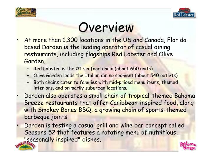 PPT - DARDEN RESTAURANTS PowerPoint Presentation - ID:576443