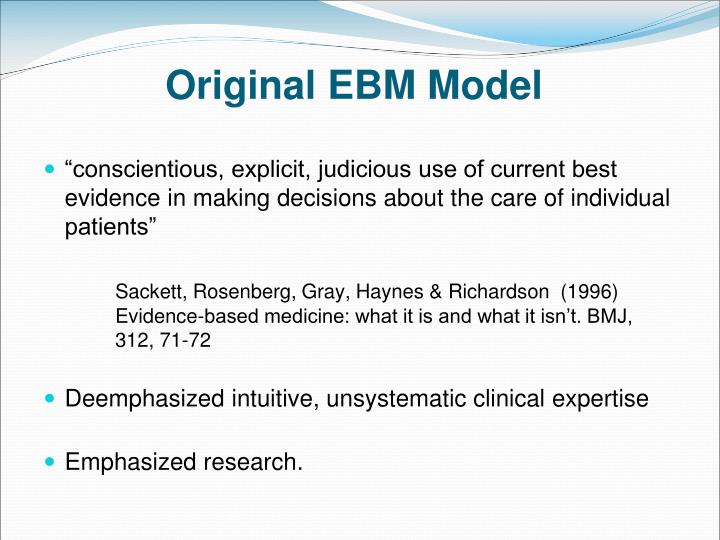 PPT - Strategies and Resources for Evidence-Based Practice Education in ...