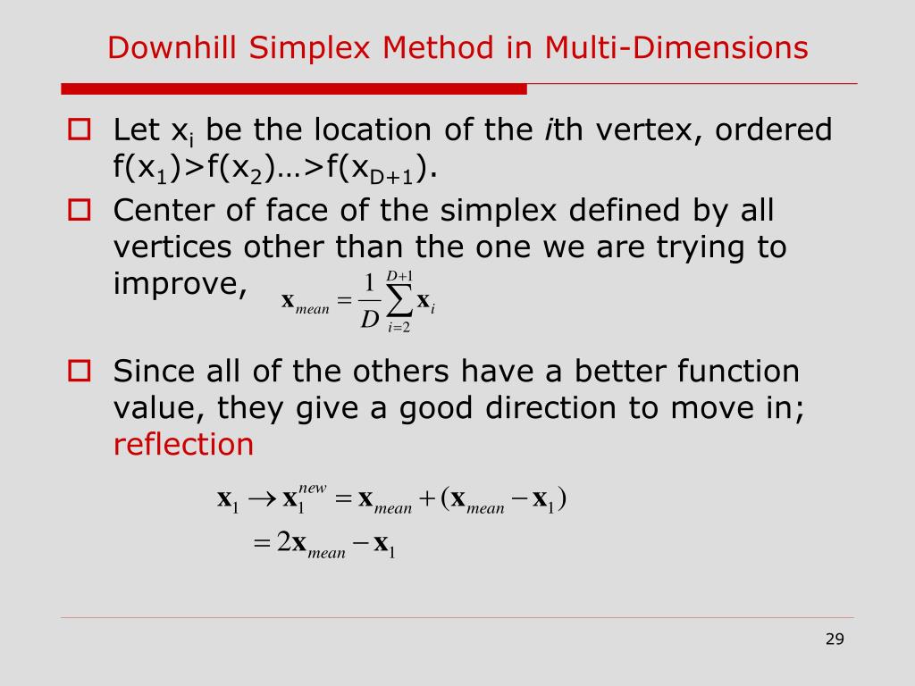 Ppt Minimization Or Maximization Of Functions Readings 10 0 10 7