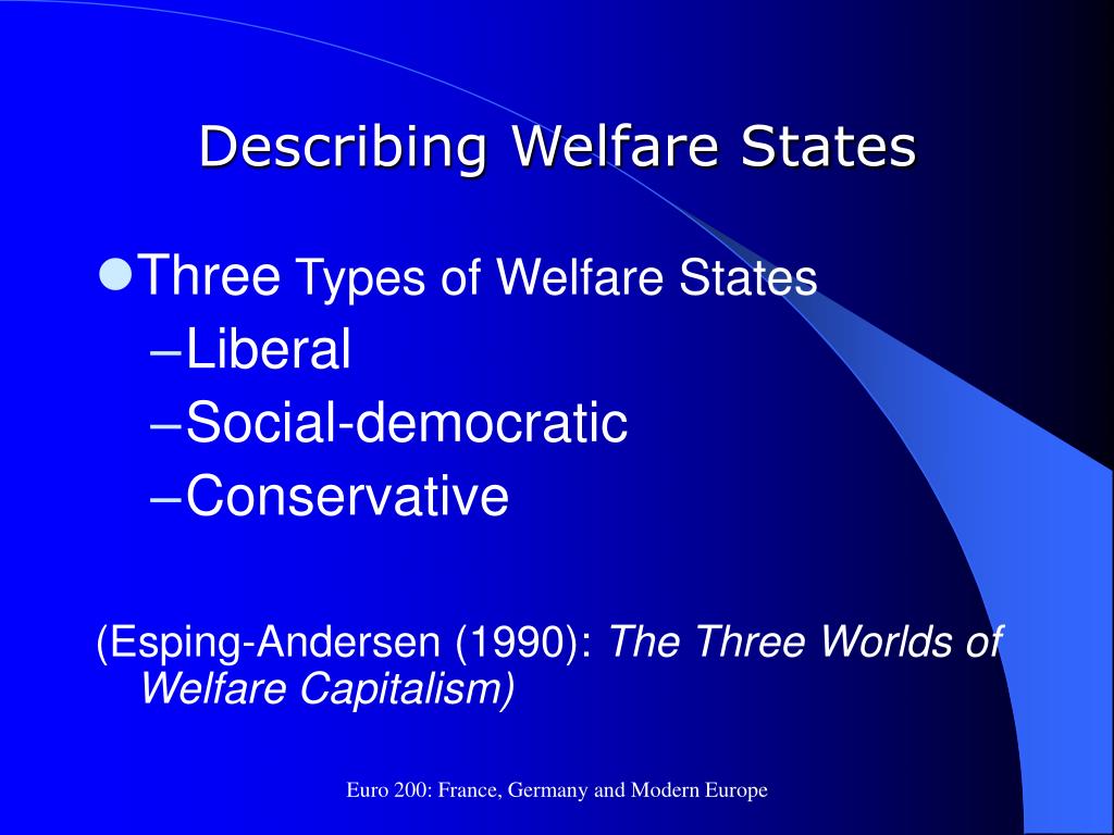 PPT - The German Social Welfare System PowerPoint Presentation, free ...