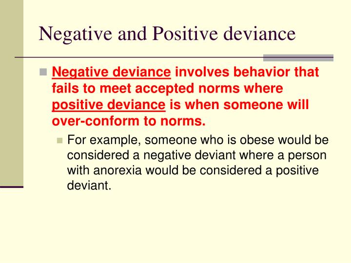 PPT - Chapter 7: Deviance PowerPoint Presentation - ID:578129