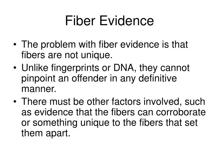 PPT - Forensics of Fiber Analysis PowerPoint Presentation - ID:578246