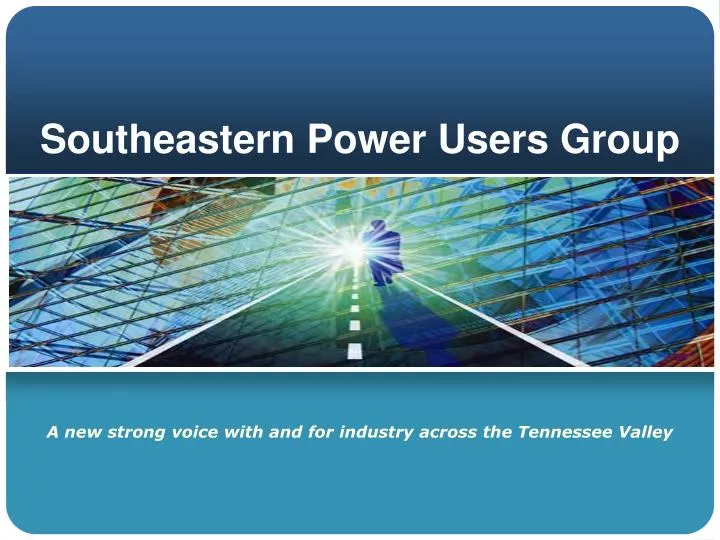 PPT - Southeastern Power Users Group PowerPoint Presentation, free ...