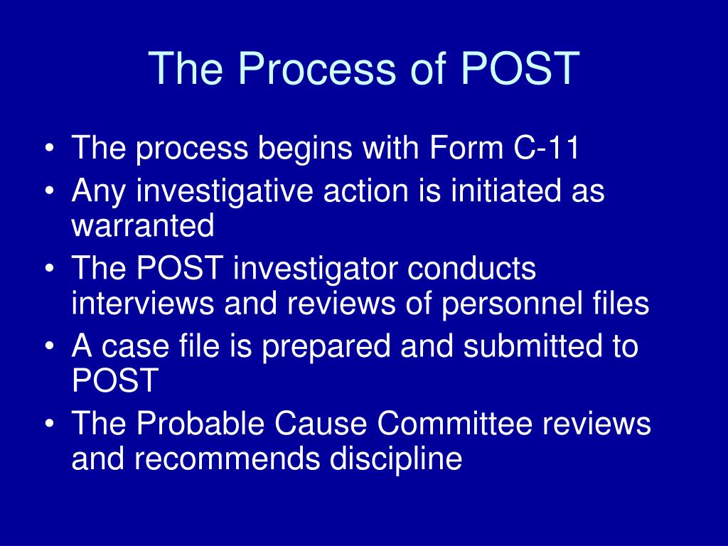 PPT - The Georgia Peace Officers Standards and Training Council ...