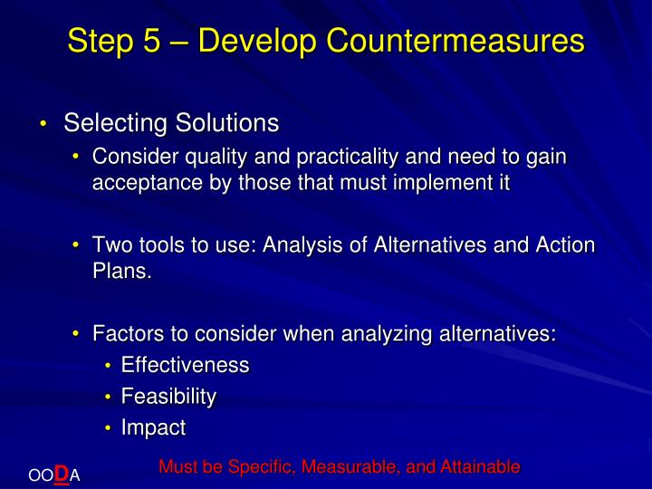 PPT - Introduction to the OODA Loop and the 8-Step Problem-Solving ...