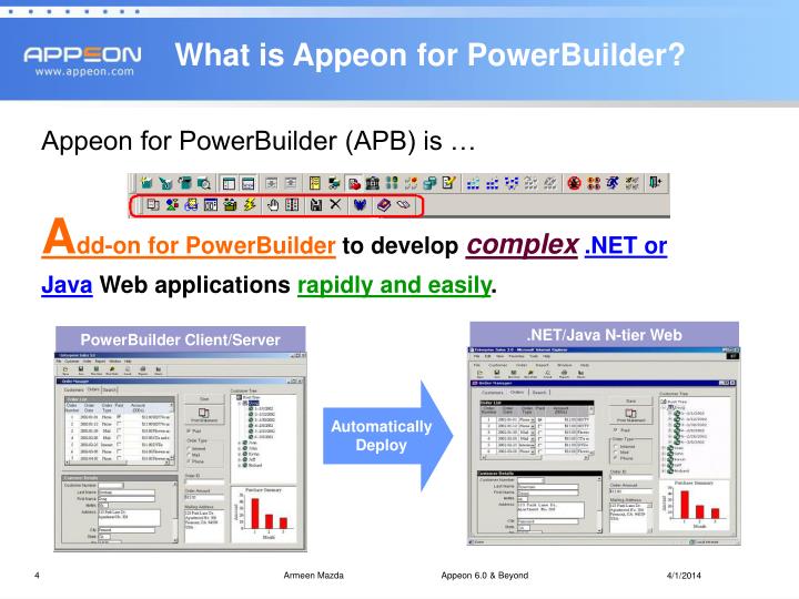 PPT - Appeon 6.0 & Beyond PowerPoint Presentation - ID:579399