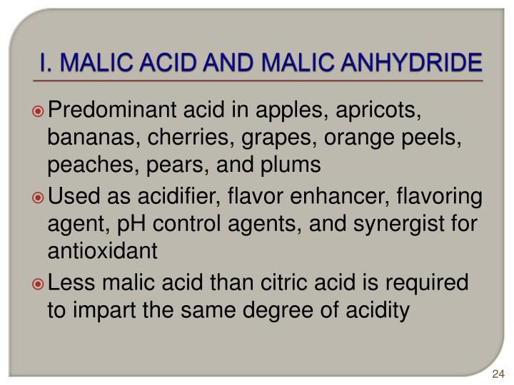 PPT - FOOD ACIDULANTS PowerPoint Presentation - ID:579550