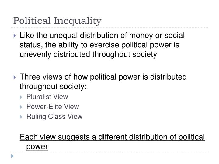 PPT - Social Inequality Chapter 4 – Political Inequality PowerPoint ...