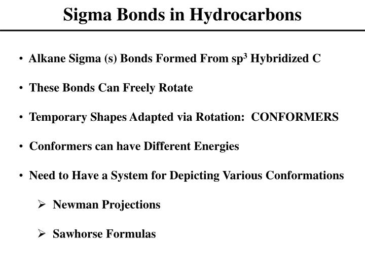 PPT - Alkanes: Structure and Conformation PowerPoint Presentation - ID ...
