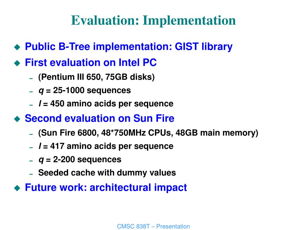 Ppt Improving Performance Of Multiple Sequence Alignment In Multi Client Environments