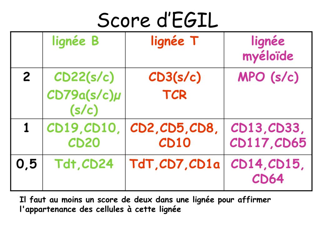 PPT - APPORT DE LA CYTOMETRIE DE FLUX DANS LE DIAGNOSTIC DES LA ...