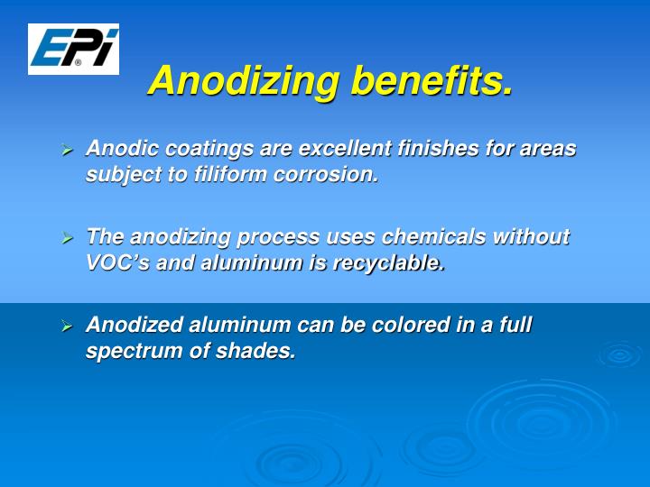 PPT - ANODIZING PowerPoint Presentation - ID:581030