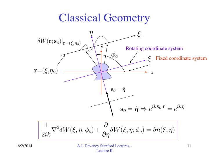 PPT - Introduction to Diffraction Tomography PowerPoint Presentation ...