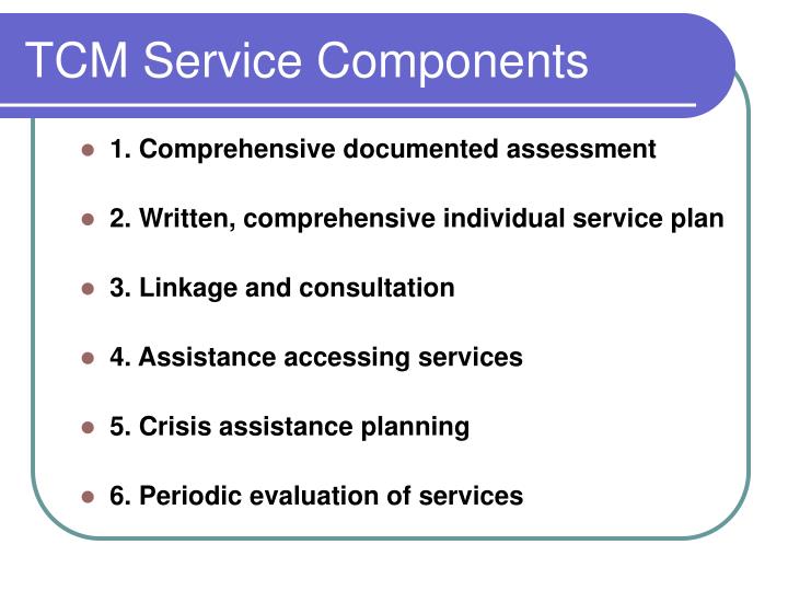 PPT - Targeted Case Management (TCM) Reimbursement for the Alameda ...