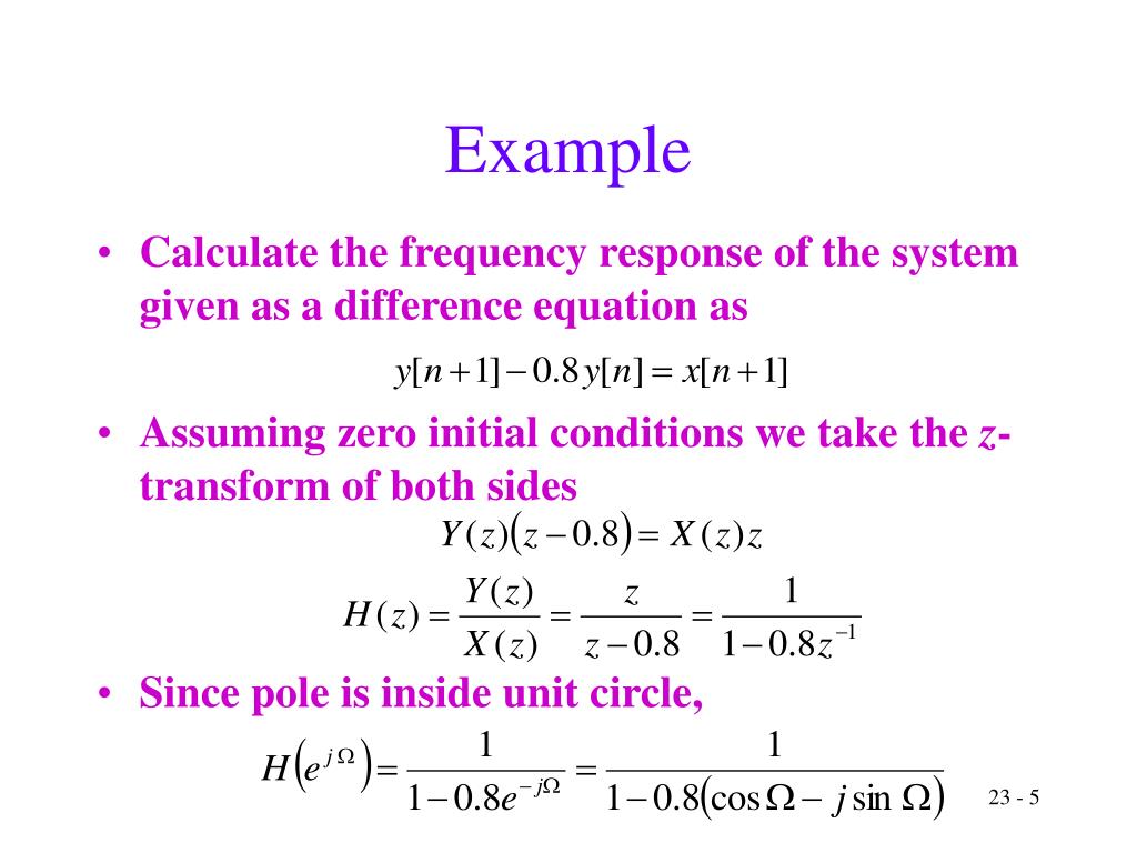 PPT - Frequency Response of Discrete-Time Systems PowerPoint ... PPT - Frequency Response of Discrete-Time Systems PowerPoint ...
