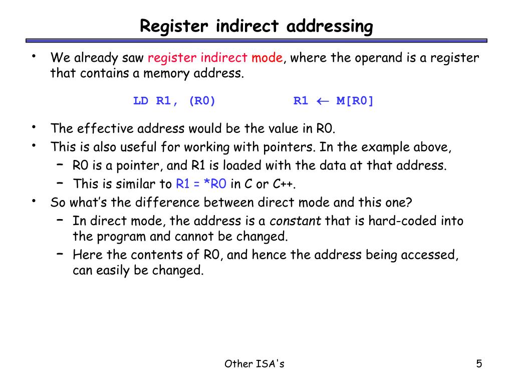 PPT - Other ISAs PowerPoint Presentation, free download - ID:583116