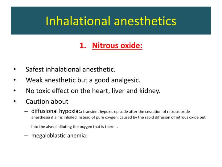 PPT - Anesthetics PowerPoint Presentation - ID:583439