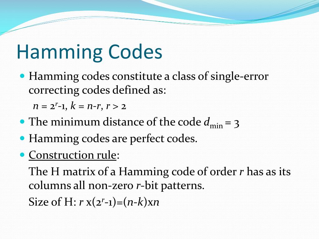 Ppt Linear Block Codes Powerpoint Presentation Free Download Id 583570