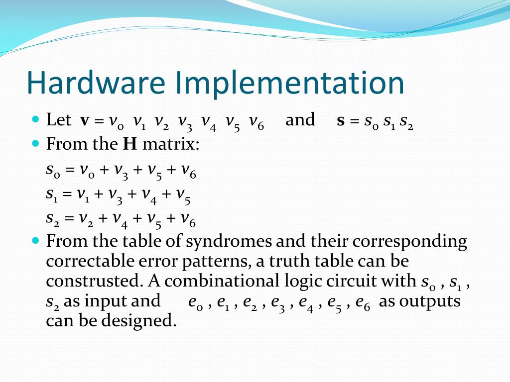 Ppt Linear Block Codes Powerpoint Presentation Free Download Id 583570